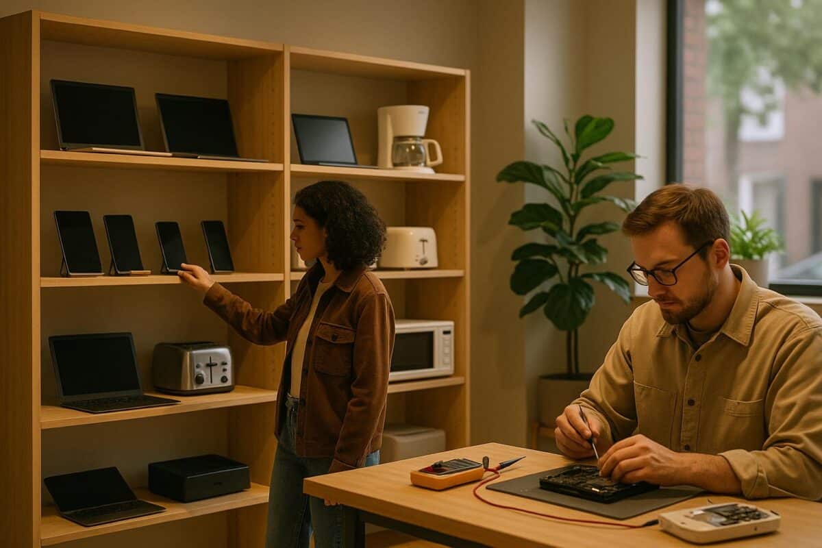 How Thrift Stores Support E-Waste Recycling